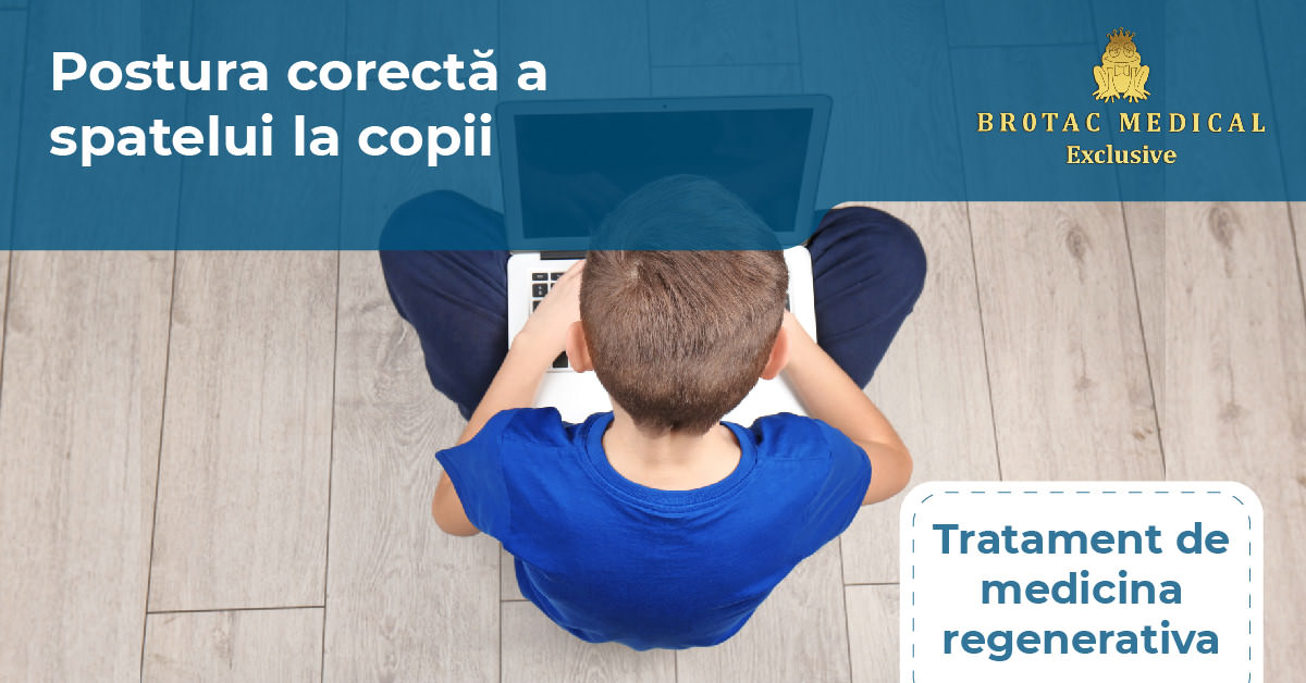 Postura corecta a spatelui la copii